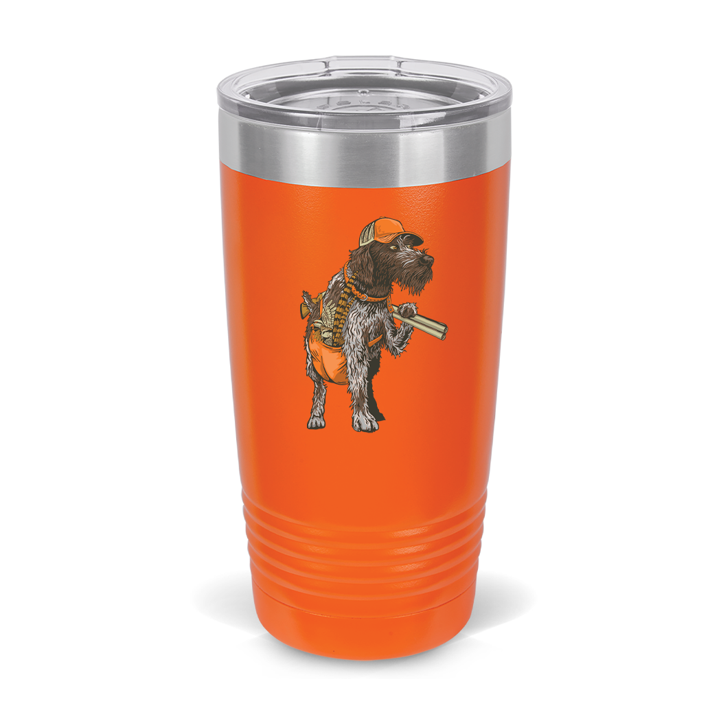20oz Bearded Bird Dog Tumbler | Bird Dog of the Day
