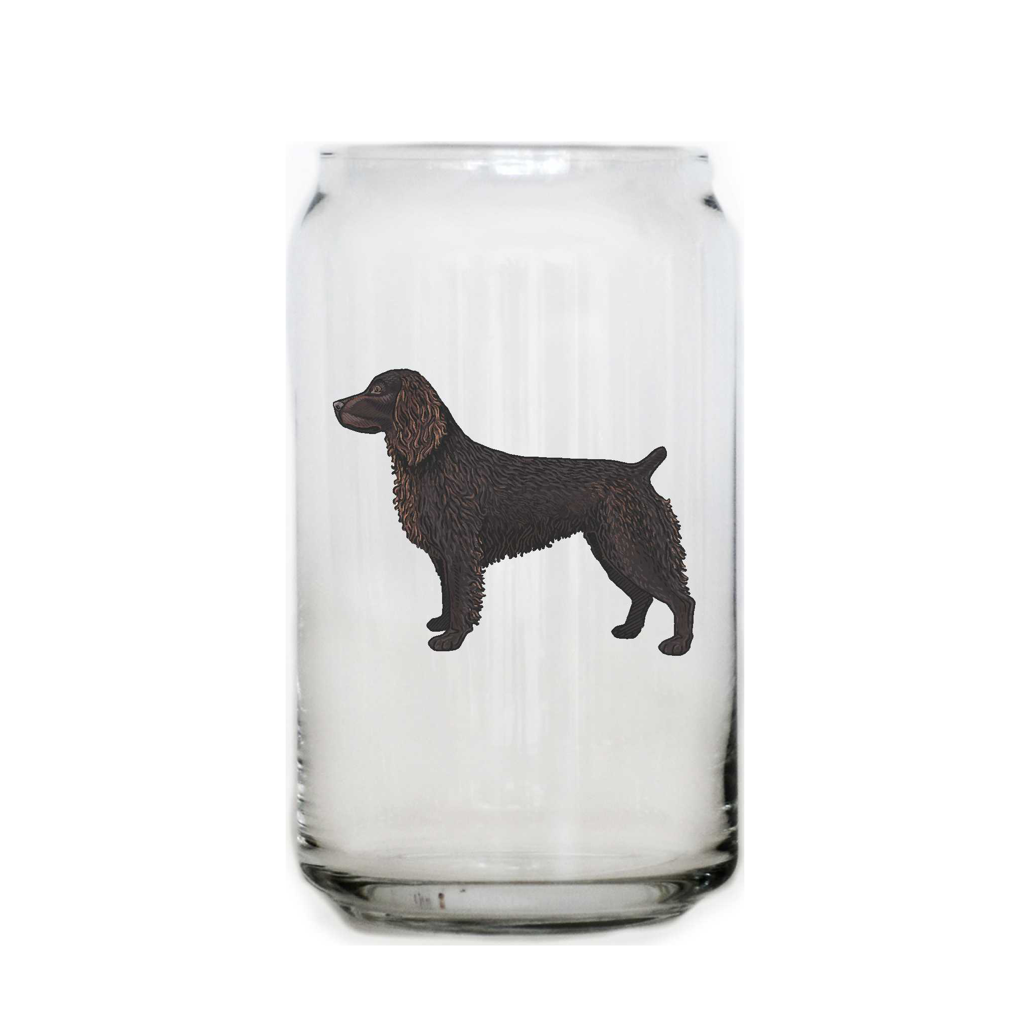 Boykin Spaniel Beer Can Glass | Bird Dog of the Day