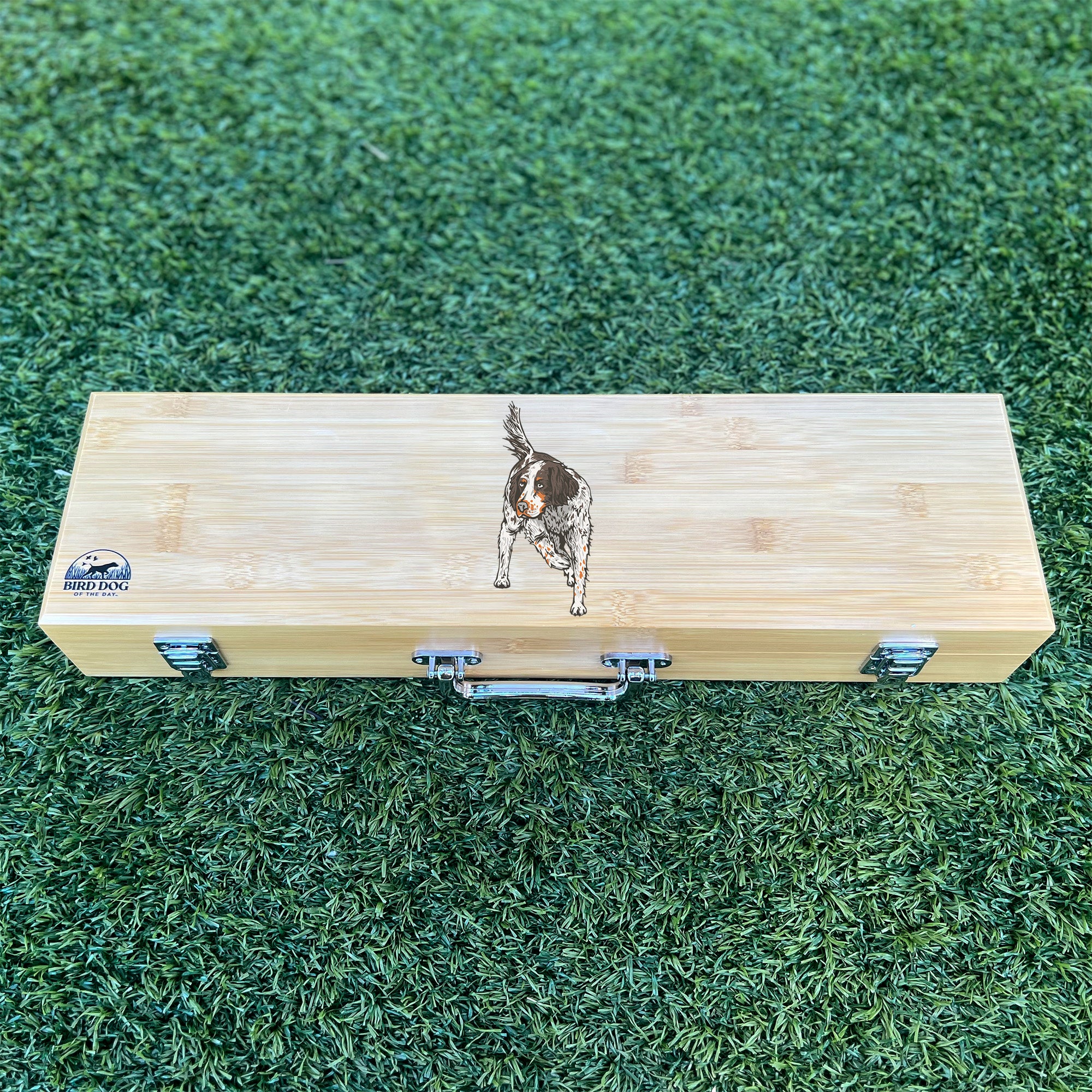 English Setter BBQ Grill Tool Set | Bird Dog of the Day