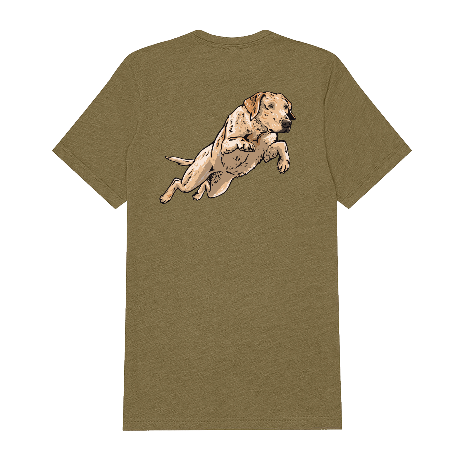 Flying Yellow Lab T-Shirt | Bird Dog of the Day