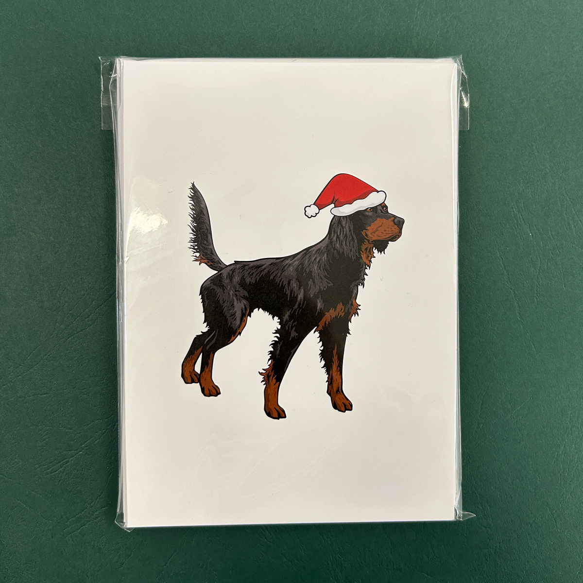 Gordon Setter Christmas Cards - Set of 12 | Bird Dog of the Day