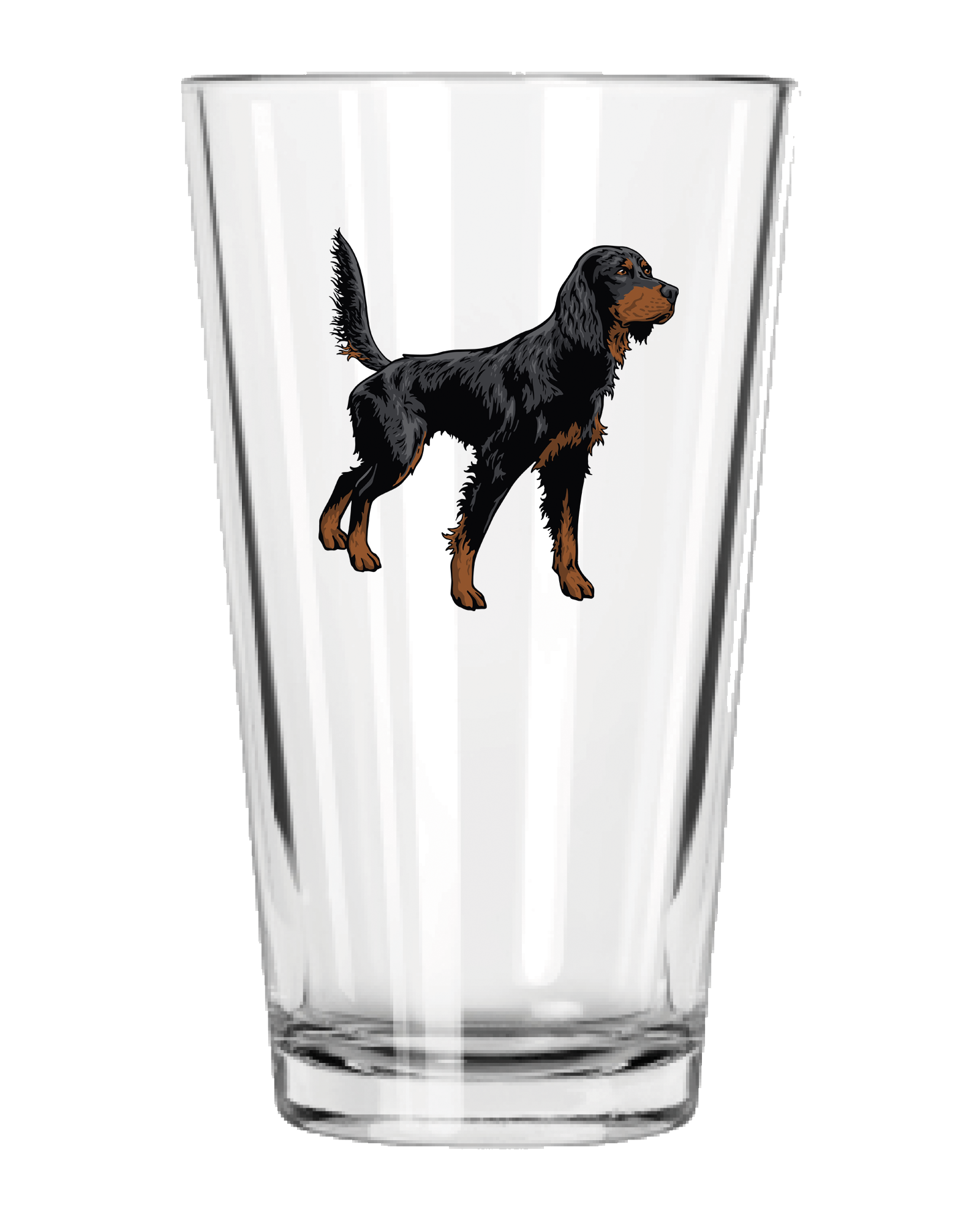 Gordon Setter Pint Glass | Bird Dog of the Day