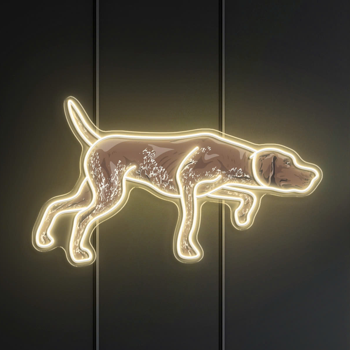GSP Neon Sign | Bird Dog of the Day