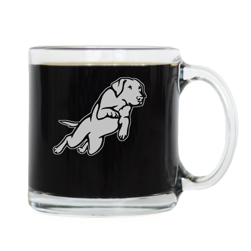 Labrador Retriever Glass Coffee Mug | Bird Dog of the Day