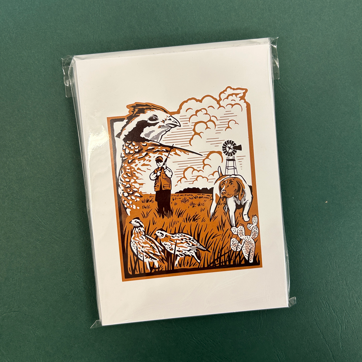 Quail Hunt Christmas Cards - Set of 12 | Bird Dog of the Day