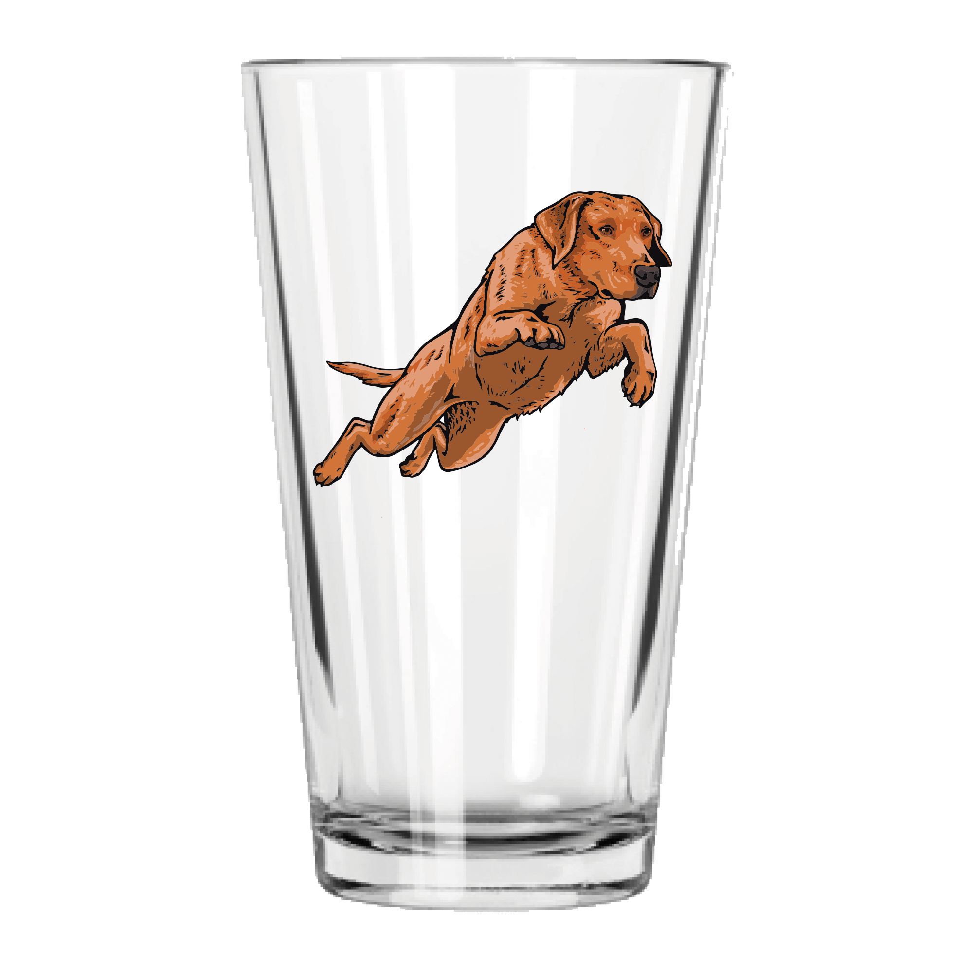 Flying Lab Pint Glass | Bird Dog of the Day