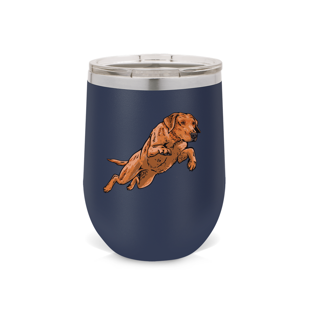 Flying Lab Wine Tumbler | Bird Dog of the Day