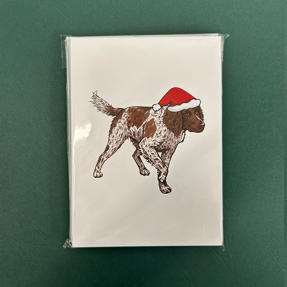 Small Munsterlander Christmas Cards - Set of 12 | Bird Dog of the Day