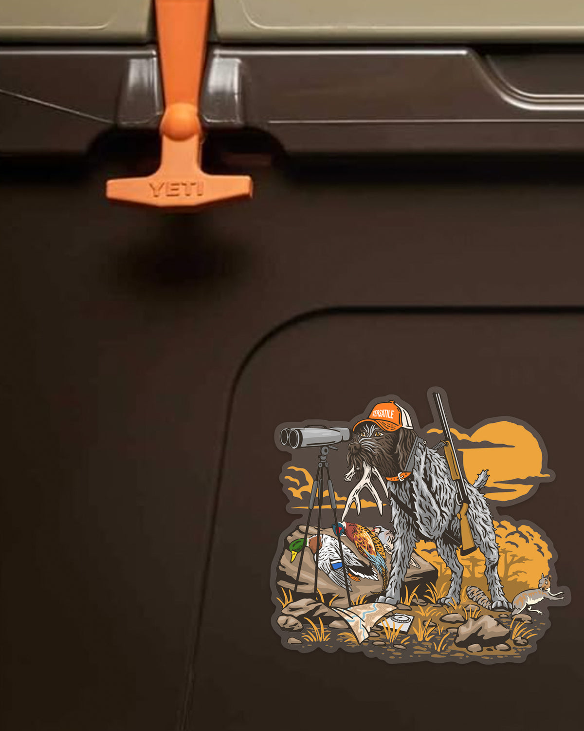 Versatile Bird Dog Decal Sticker | Bird Dog of the Day