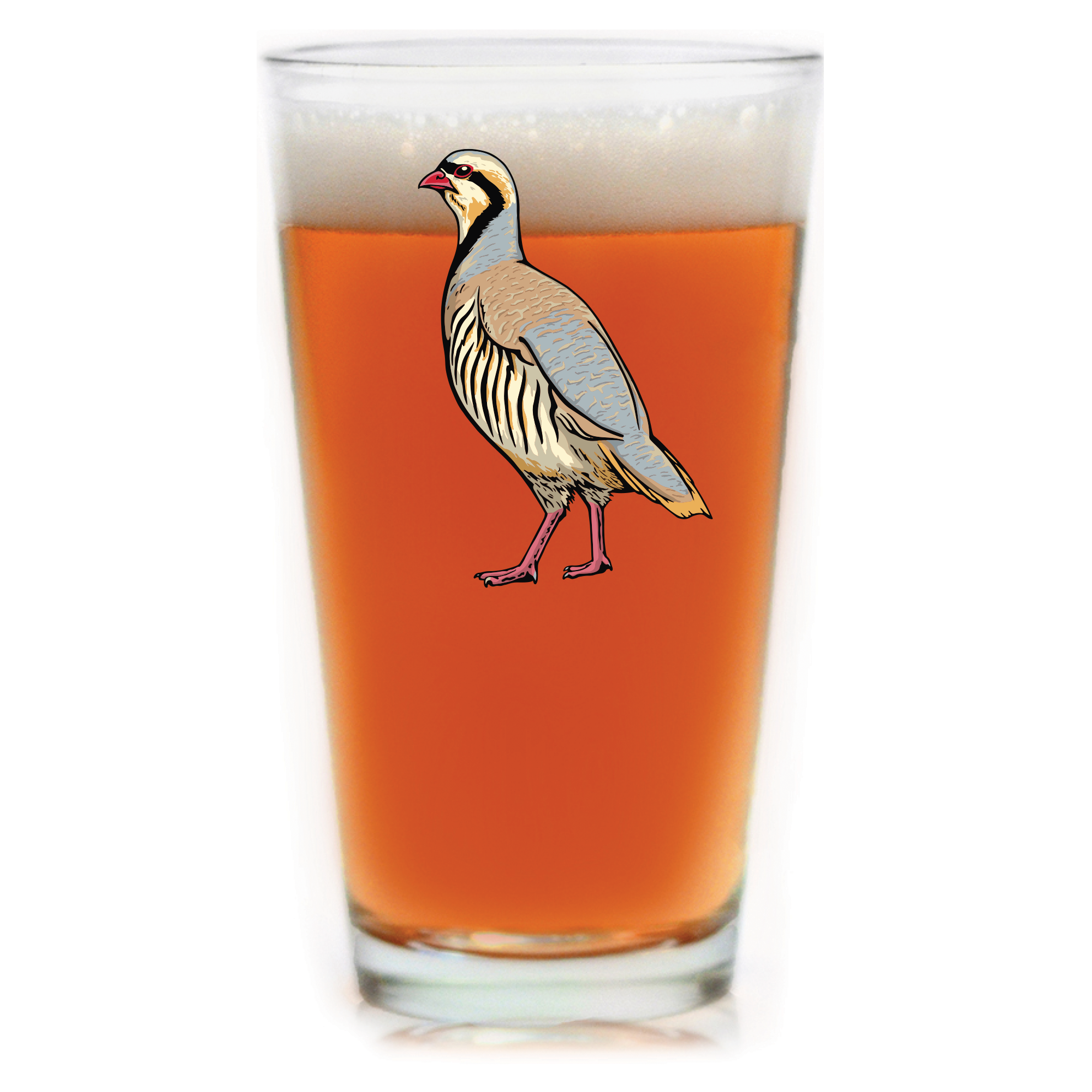 Wild Chukar Pint Glass | Bird Dog of the Day