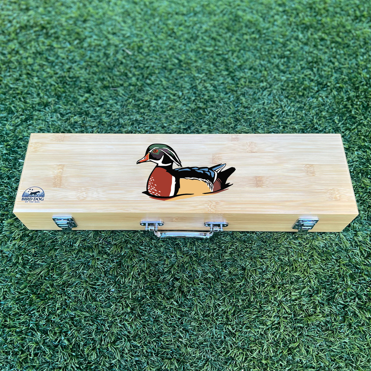 Wood Duck BBQ Grill Tool Set | Bird Dog of the Day