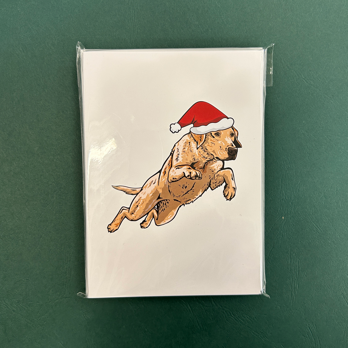 Yellow Lab Christmas Cards - Set of 12 | Bird Dog of the Day